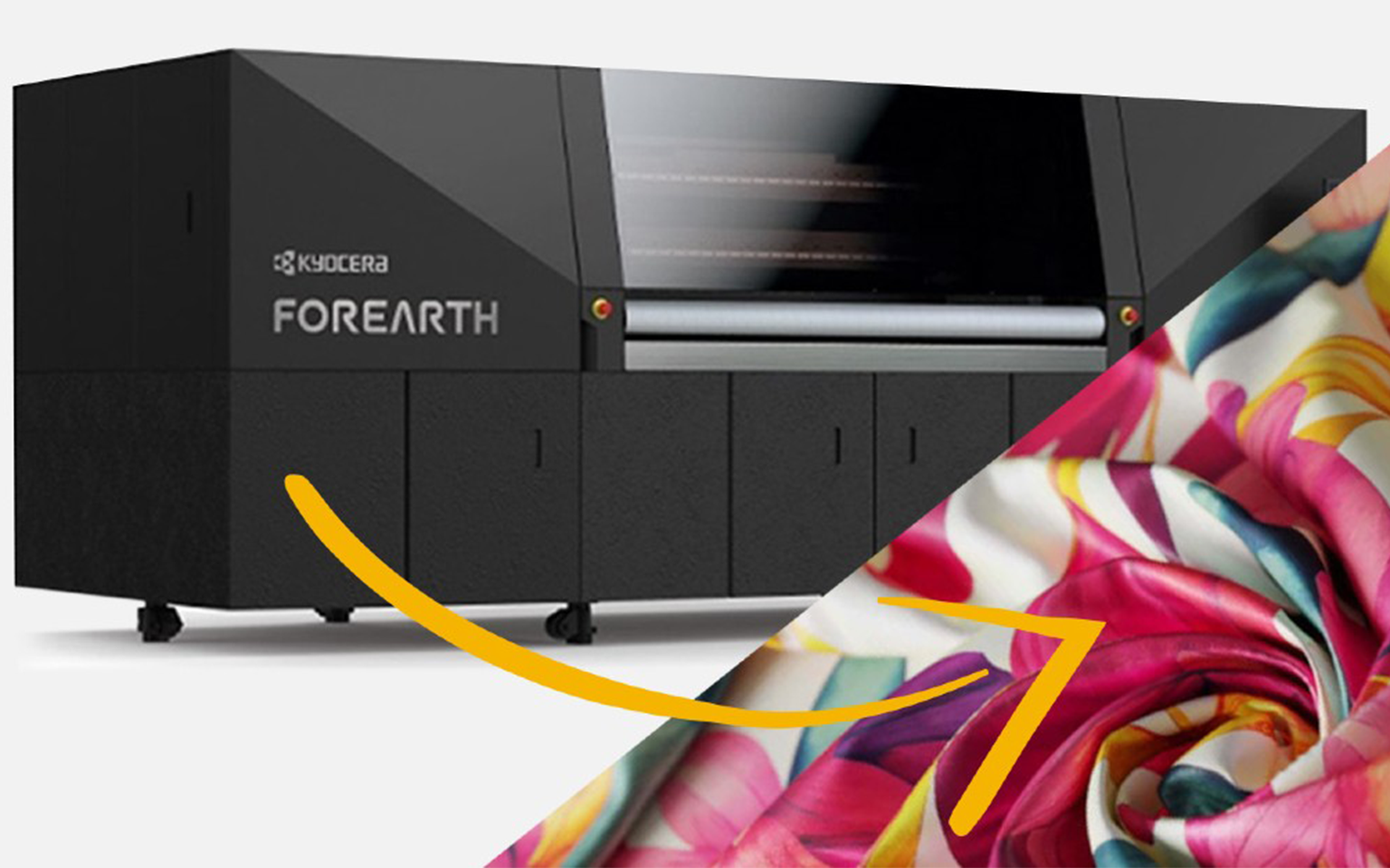 A creative solution for digital textile printing opens new possibilities | Kyocera